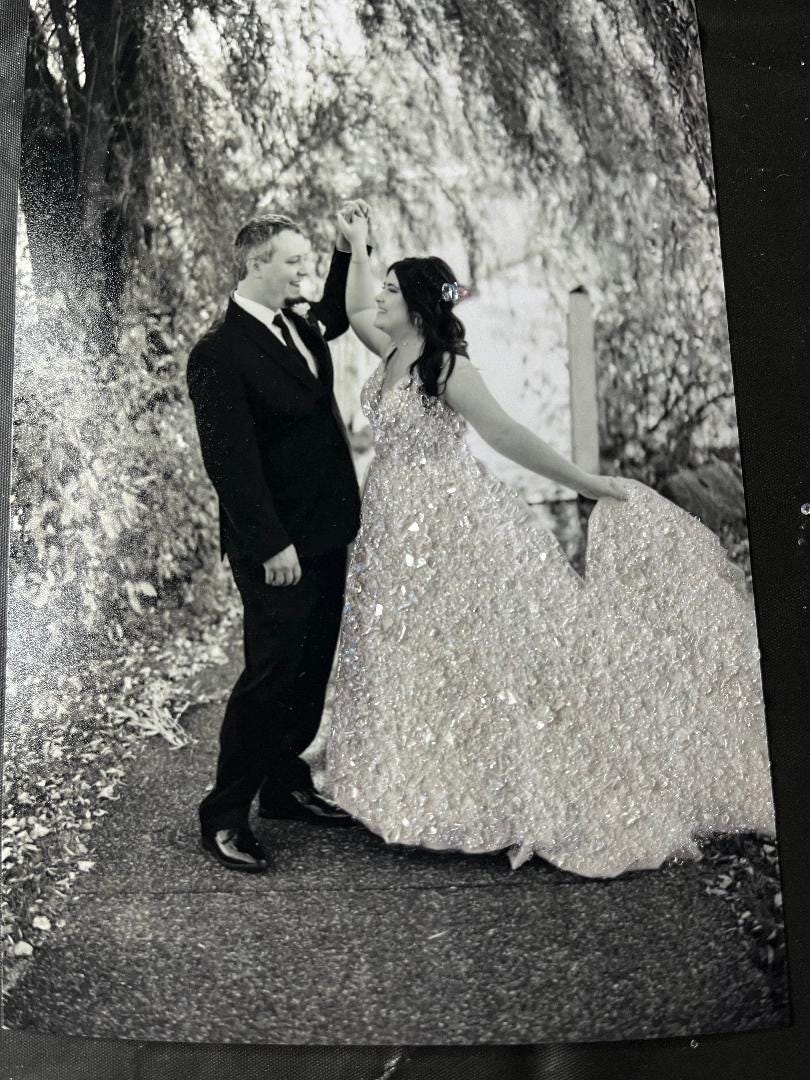 Custom Diamond Dusted Photo - Bride, Glitter, Sparkle, Picture, Wedding ...