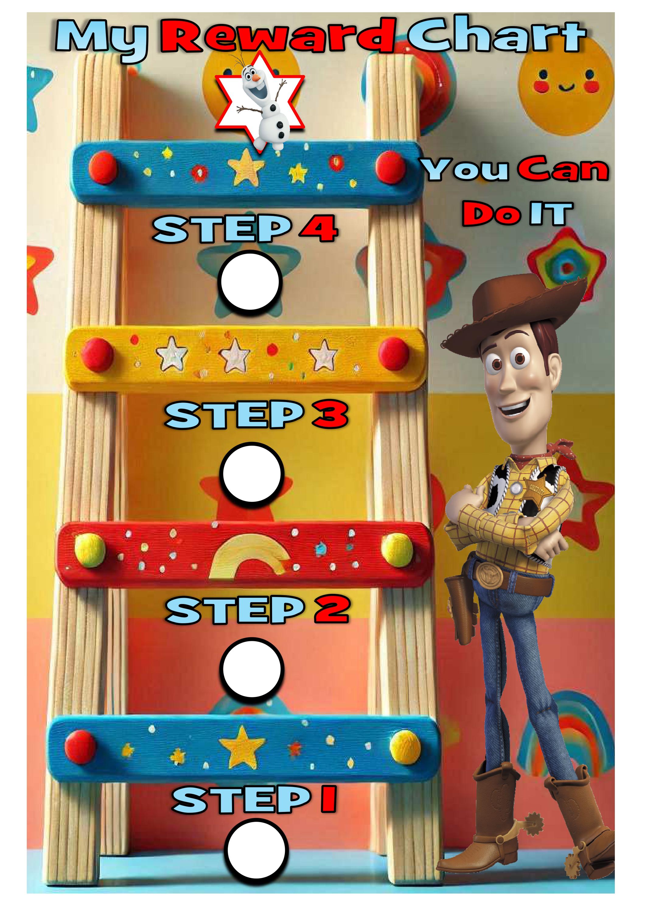 Chore Chart for Kids Printable| Kids Reward Chart | Printable Disney ...