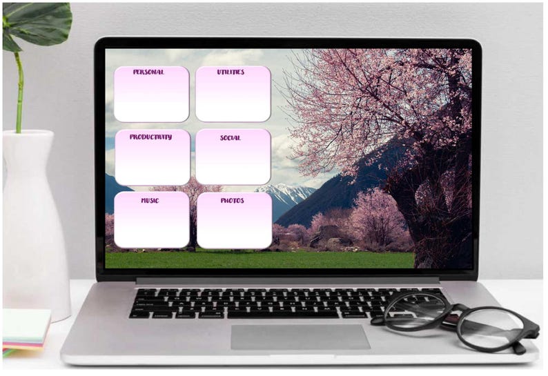 Desktop Wallpaper and Desktop Organizer, Computer Wallaper , MacBook ...