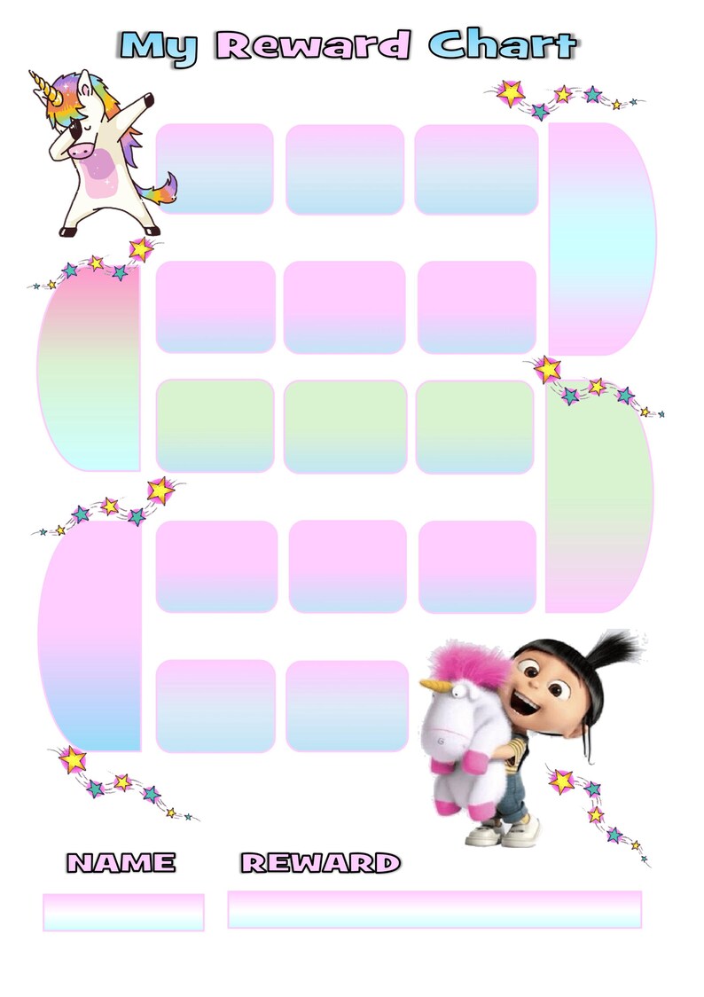 CHORE CHART, Toddler Chore Chart , Reward Chart, Behavior Chart ...