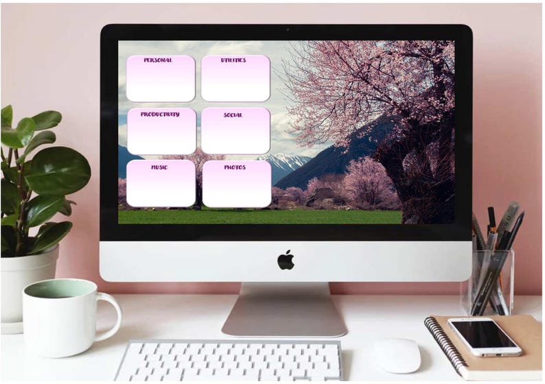 Desktop Wallpaper and Desktop Organizer, Computer Wallaper , MacBook ...