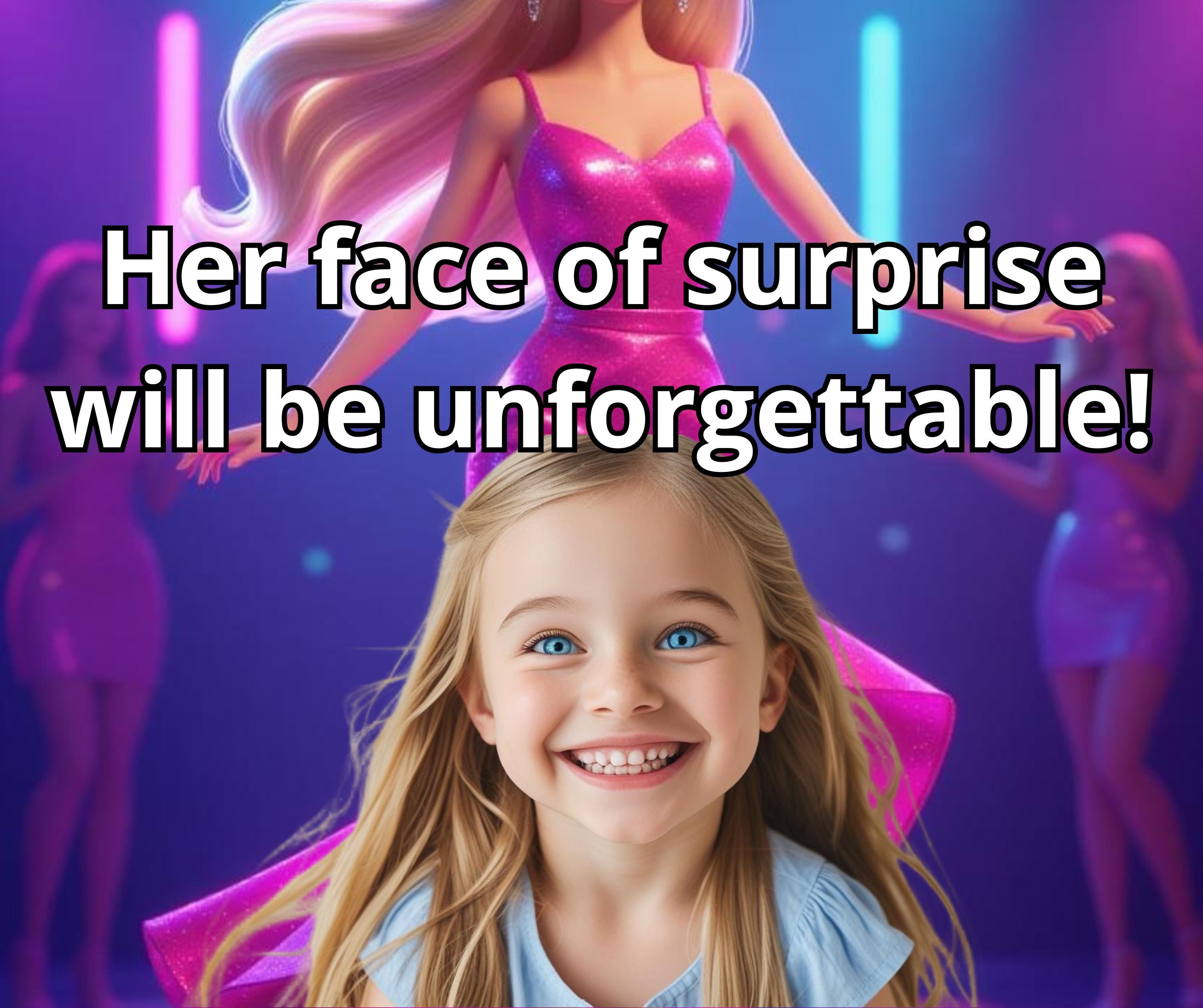 BARBIE BIRTHDAY INVITATION, Barbie Video Invitation, Barbie Video ...