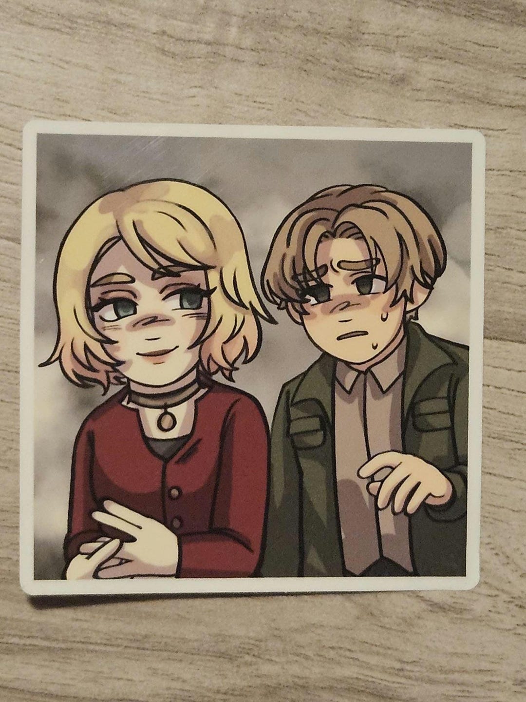 James Sunderland | Maria || Silent Hill 2 || SH2 Inspired Glossy ...