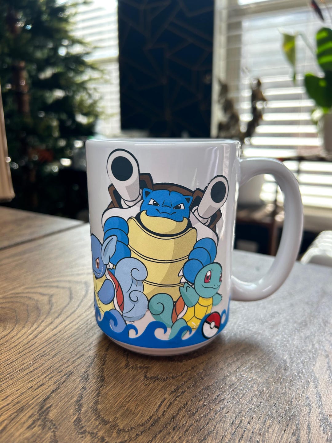 Custom Blastoise, Warturtle, and Squirtle Evolutions Inspired Coffee ...