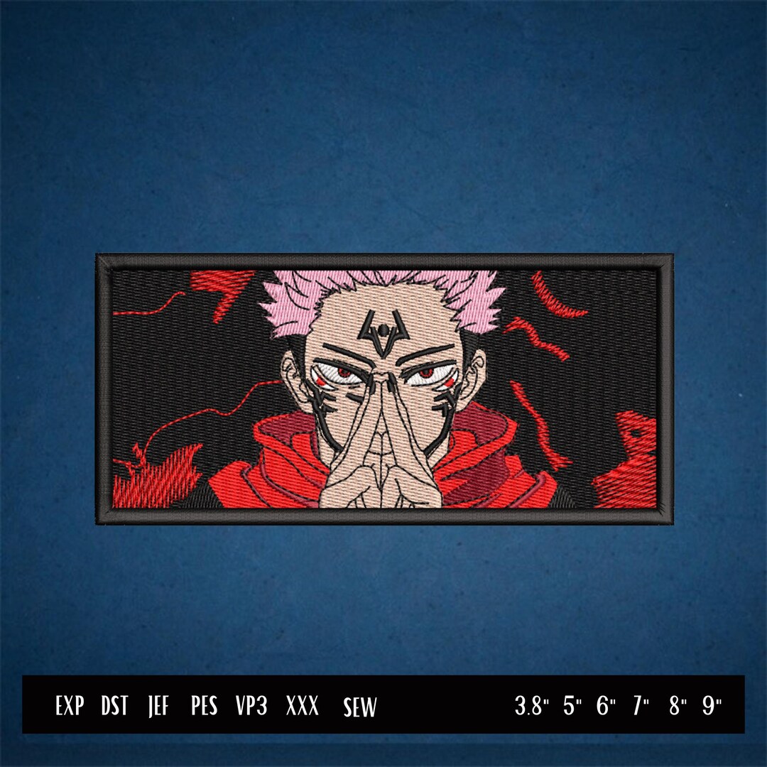 Sukuna Embroidery File - Etsy