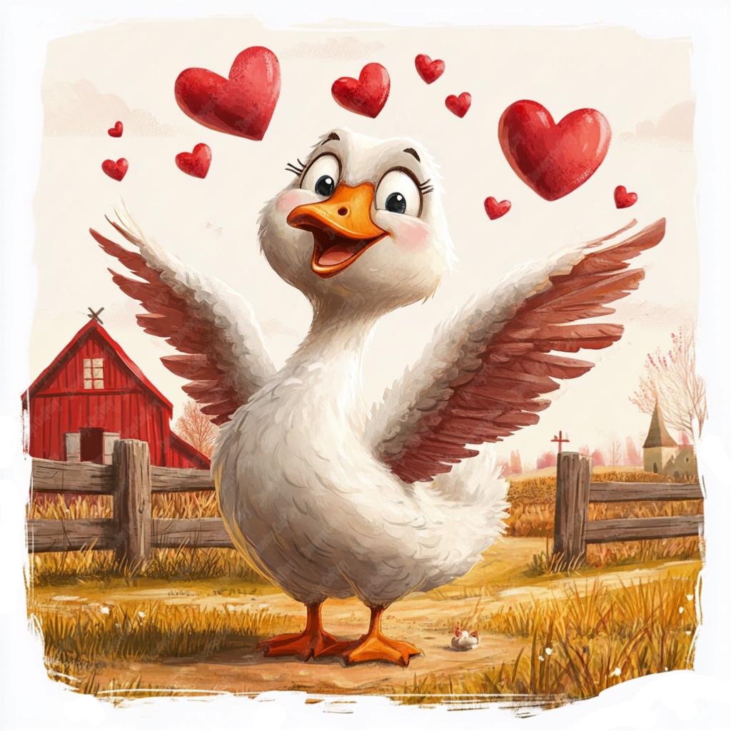 Whimsical Farm Animals Watercolor Clipart, Barnyard JPG (digital ...