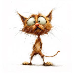 15 Whimsical Cats Clipart Bundle, High Quality Watercolor Clipart JPG ...