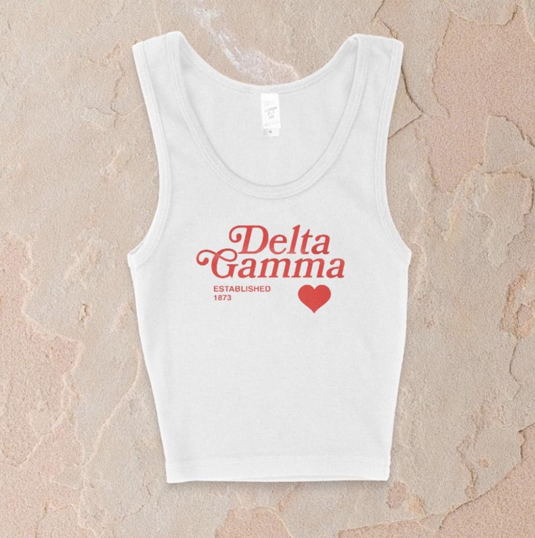 Delta Gamma Tank - Etsy