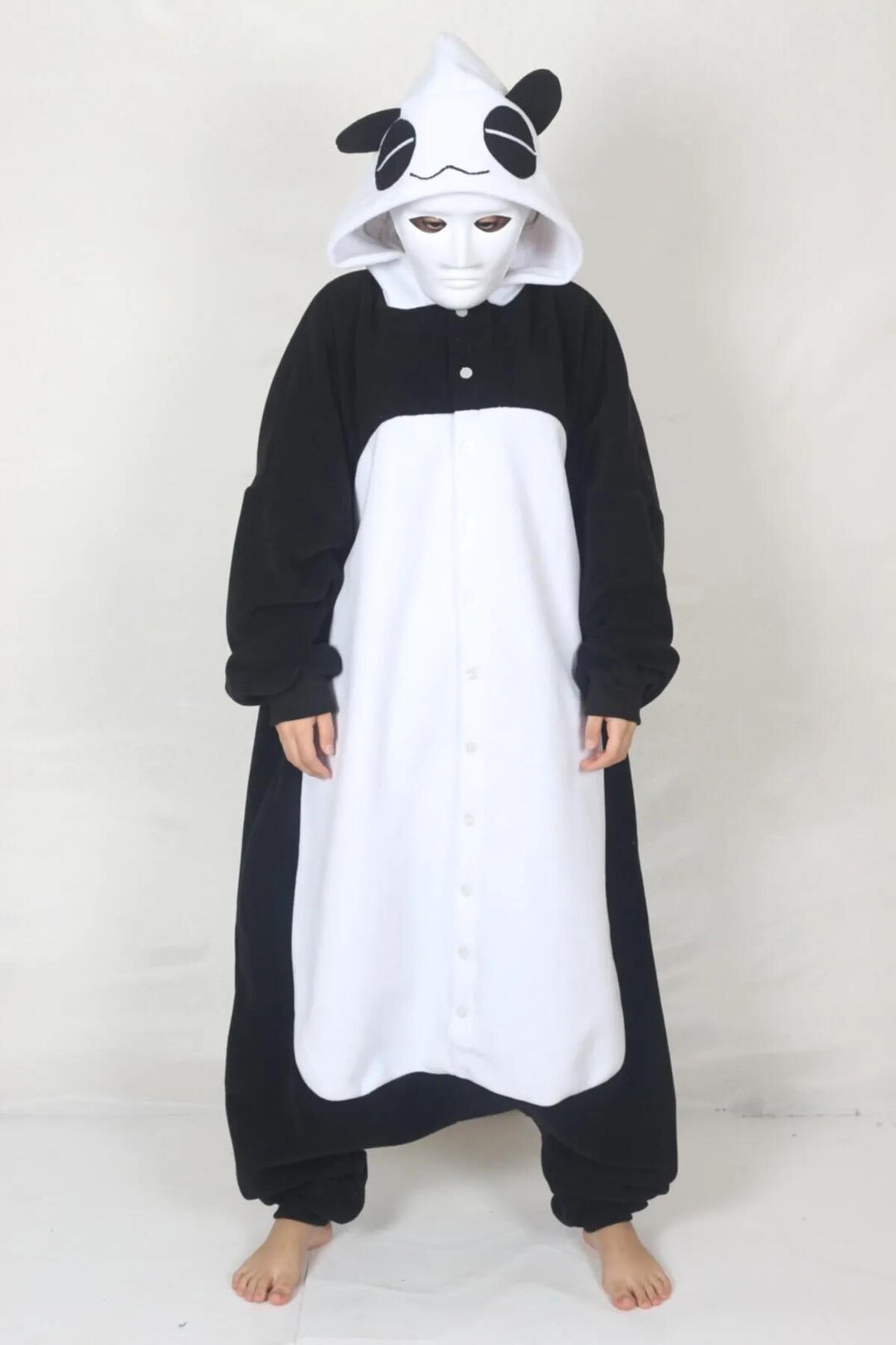 Panda Kigurumi Cosplay Animal Costume and Hooded Night Clothes - Etsy