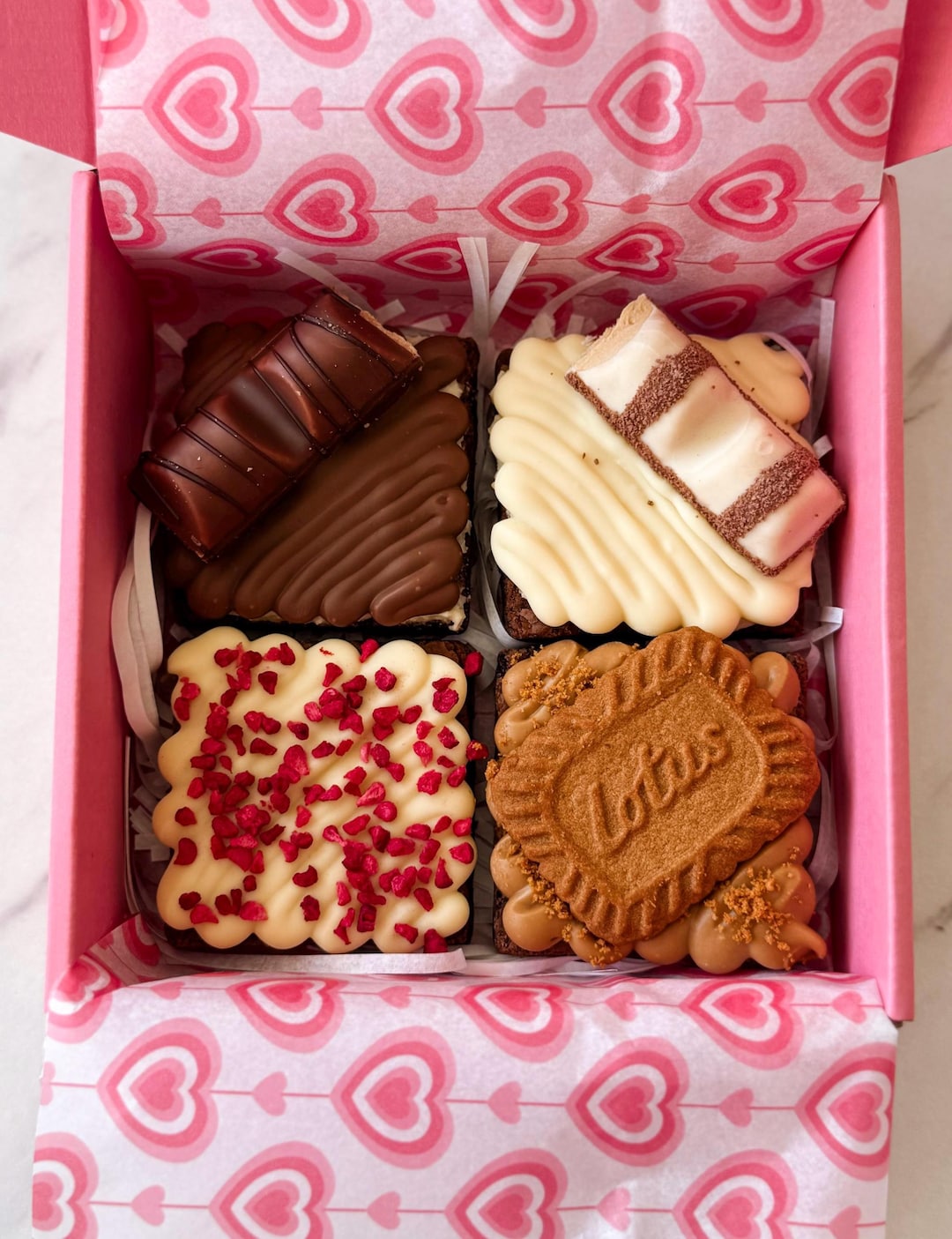Luxury Brownie & Blondie Gift Box | Gourmet Postal Treat Selection ...