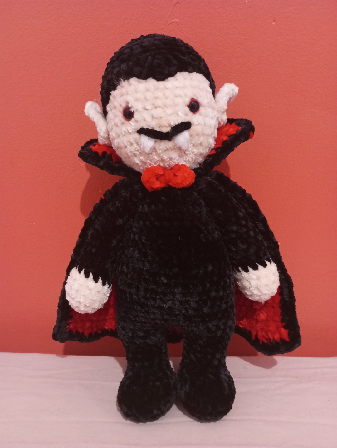 Halloween Vampire Plush Toy - Etsy