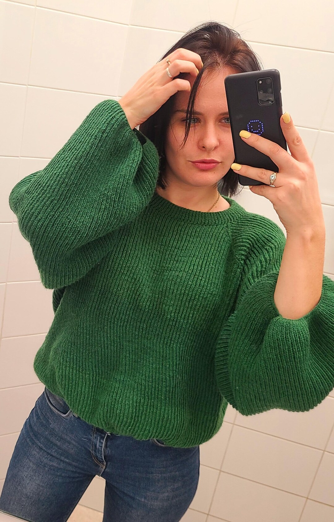 Oversize Wool Sweater - Etsy