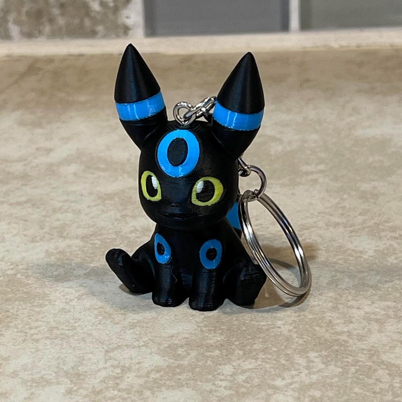 Umbreon 3d Keychain - Etsy
