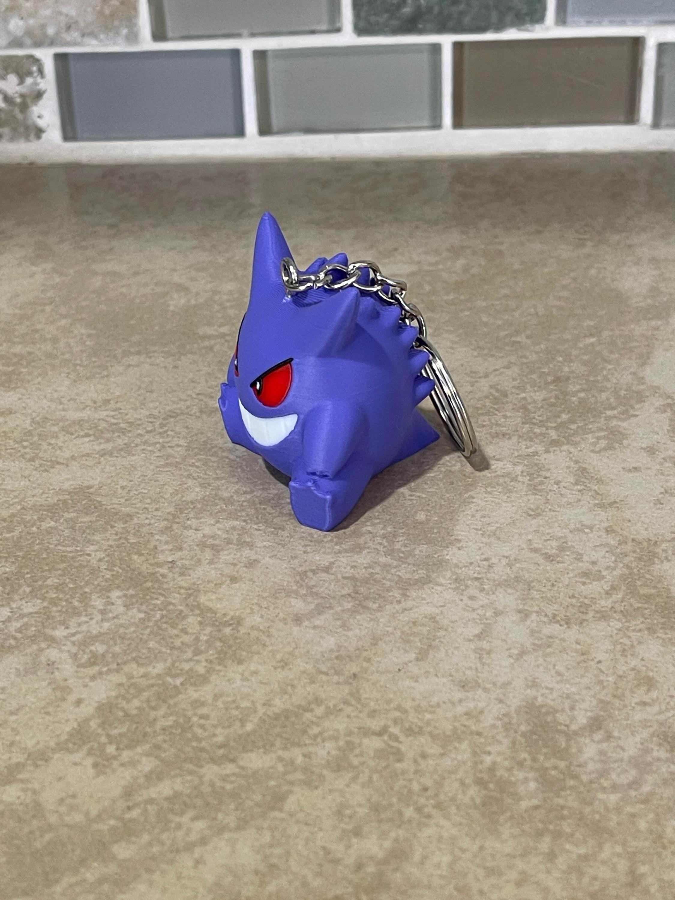 Gengar 3D Printed Keychain/minifig - Etsy