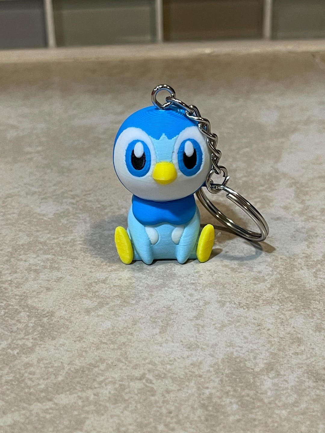 Piplup 3D Printed Keychain/minifig - Etsy
