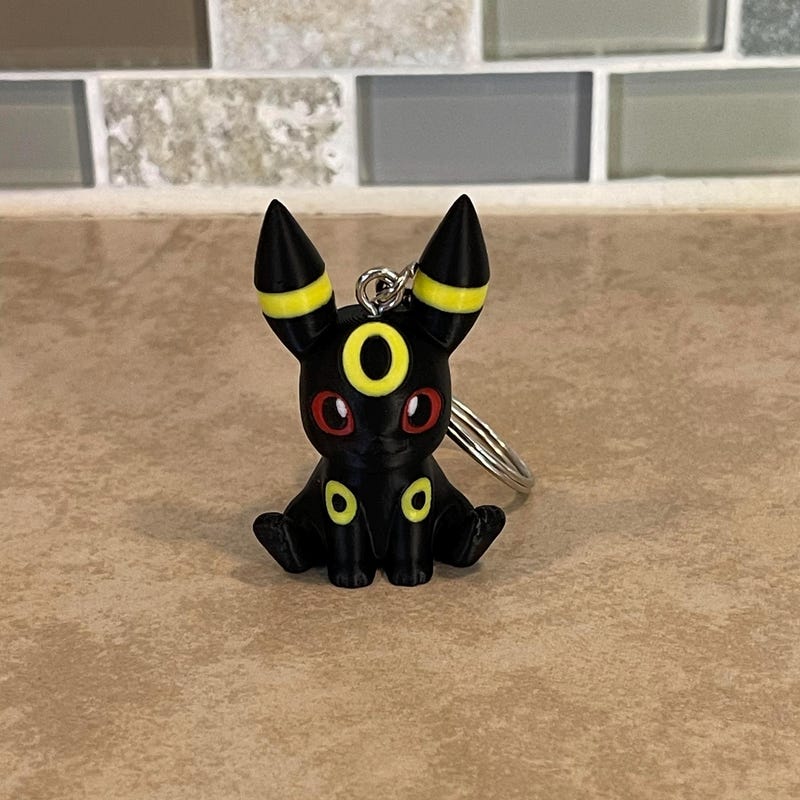 Umbreon 3d Keychain - Etsy
