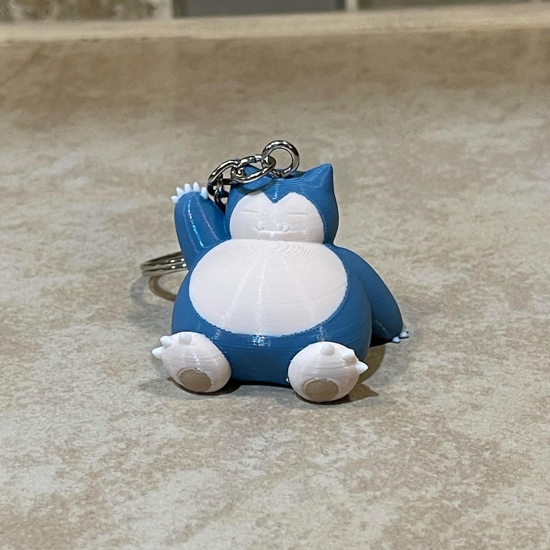 Snorlax Keychain - Etsy