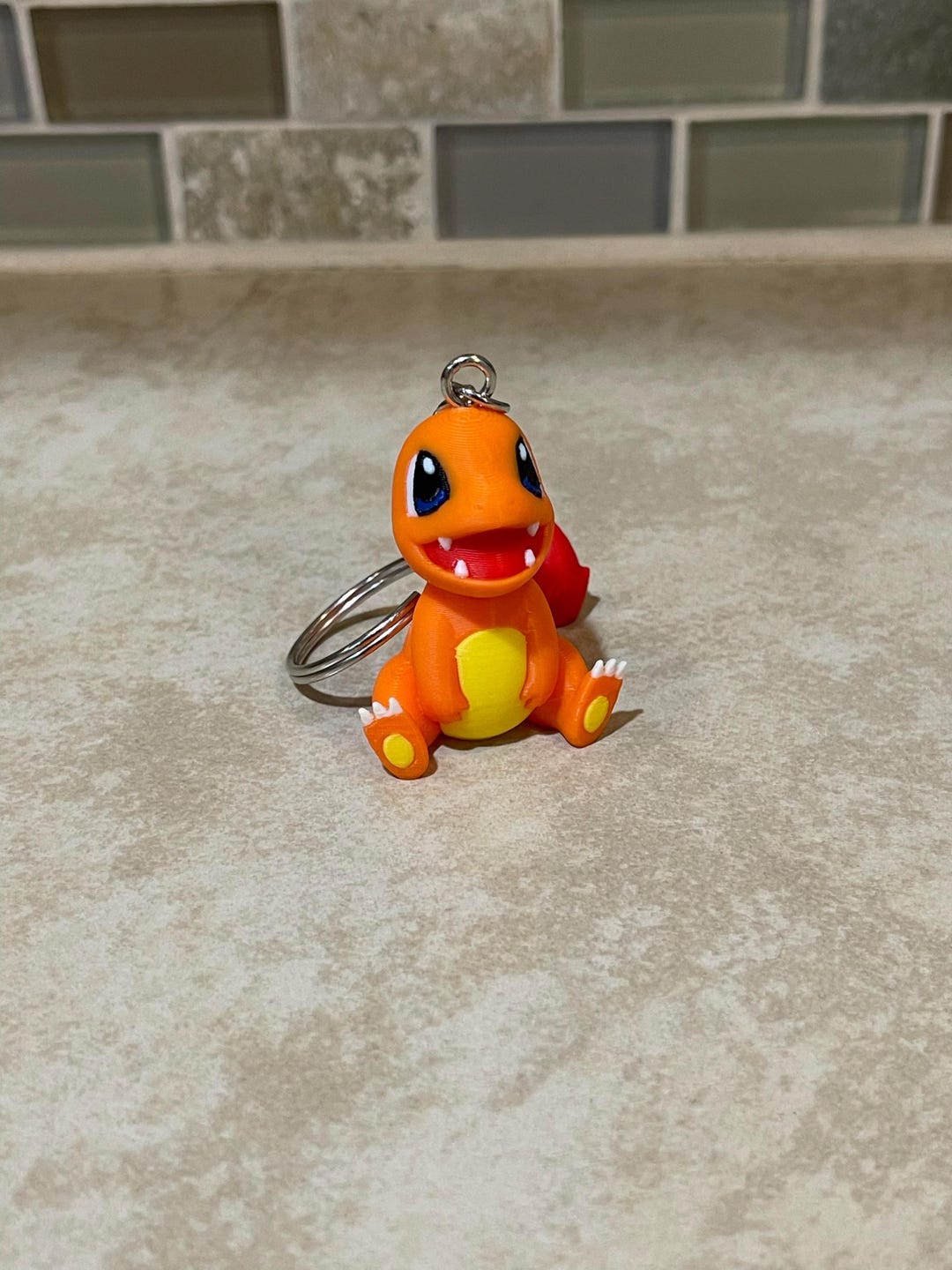 Charmander 3D Printed Keychain/minifig - Etsy