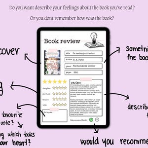 Digital Library/ Library Template - Etsy