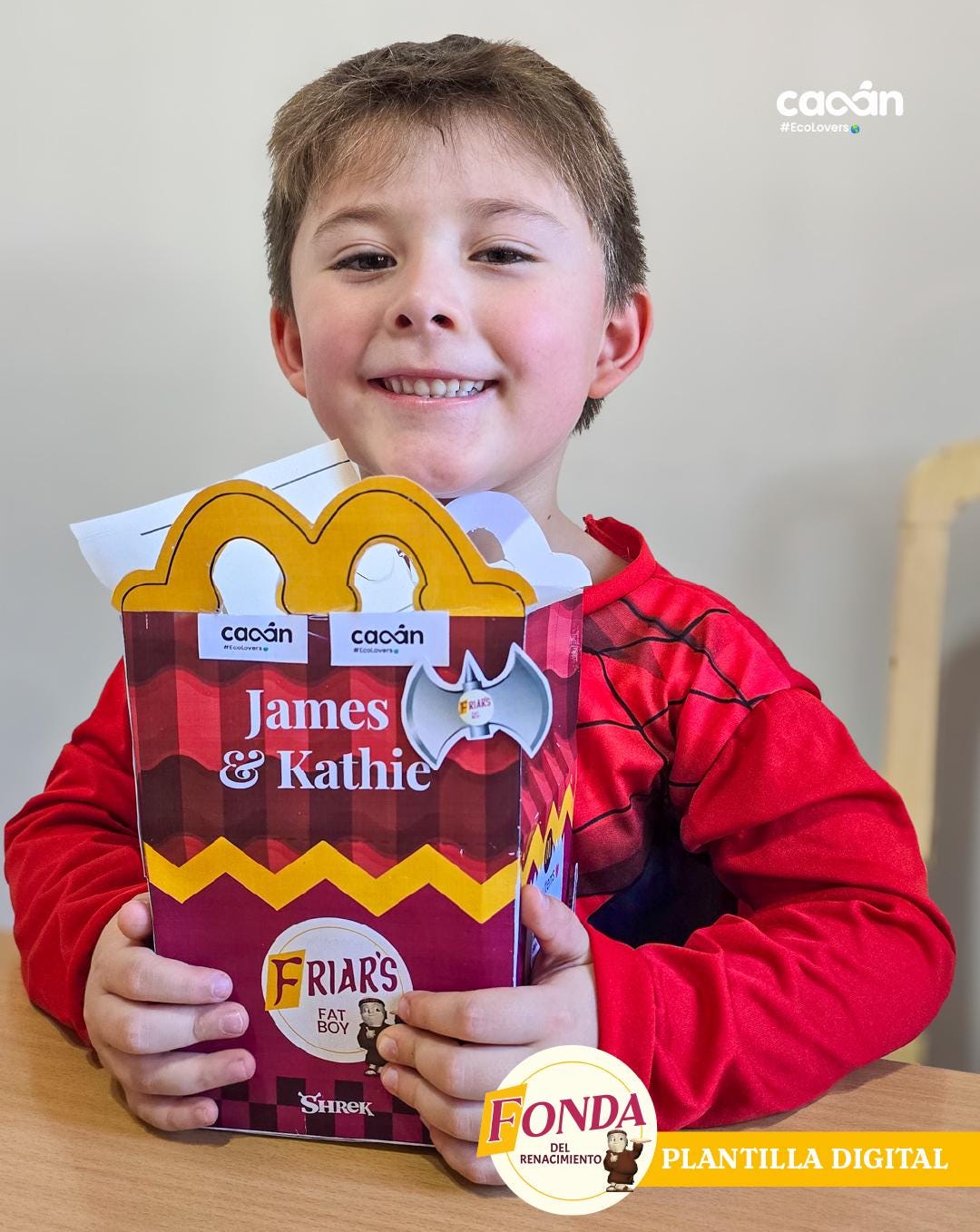 Medieval Happy Shrek Box - Customizable Printable Kit | ESP | - Etsy