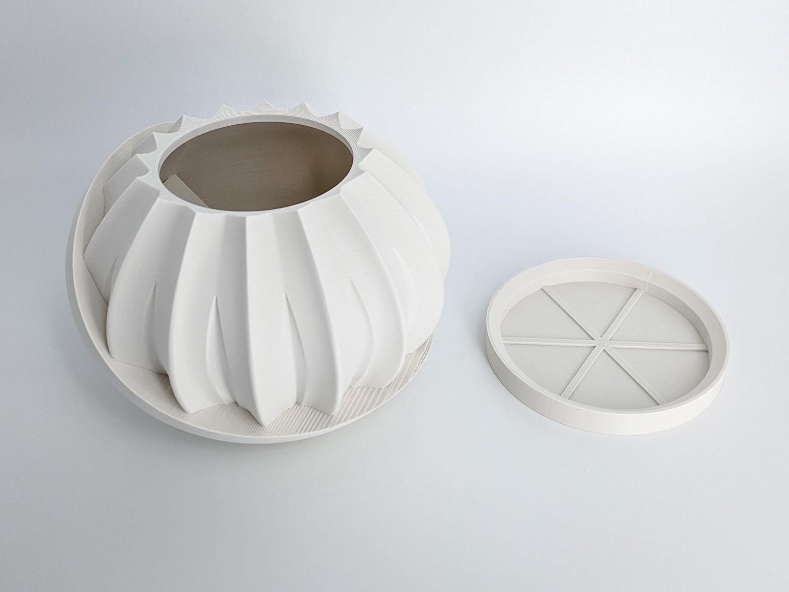 Lotusvault Lotus Secret Compartment Planter — Hidden Storage Push-lock ...