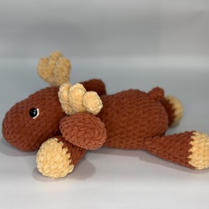 Moose Crochet Pattern Marv the Moose Holiday Crochet Pattern Crochet ...