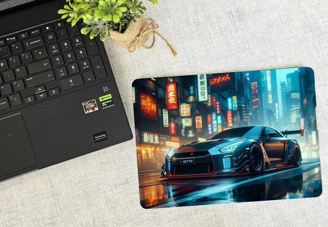 Japanese Car Nissan GTR Mouse Mat Auto Enthusiast Mouse Pad PC Computer ...