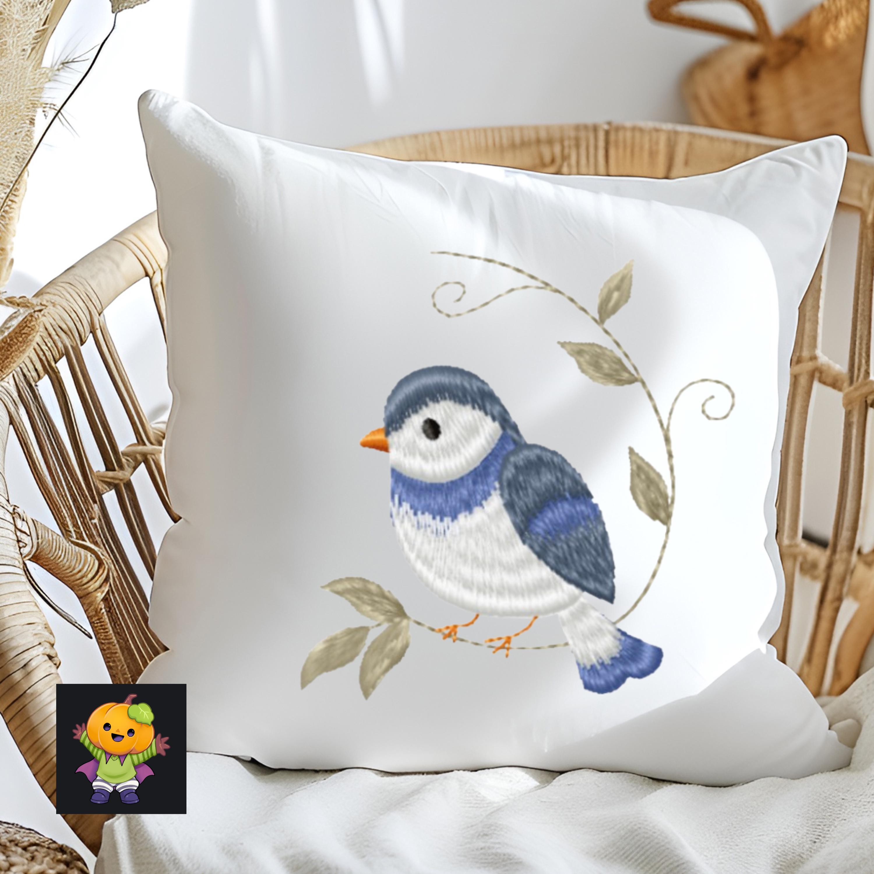 Cute Bird Embroidery Design Embroidery Birds Embroidery Designs Cute ...