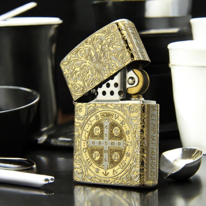 Limited Edition Constantine Zippo Lighter: Intricate Metal Design ...