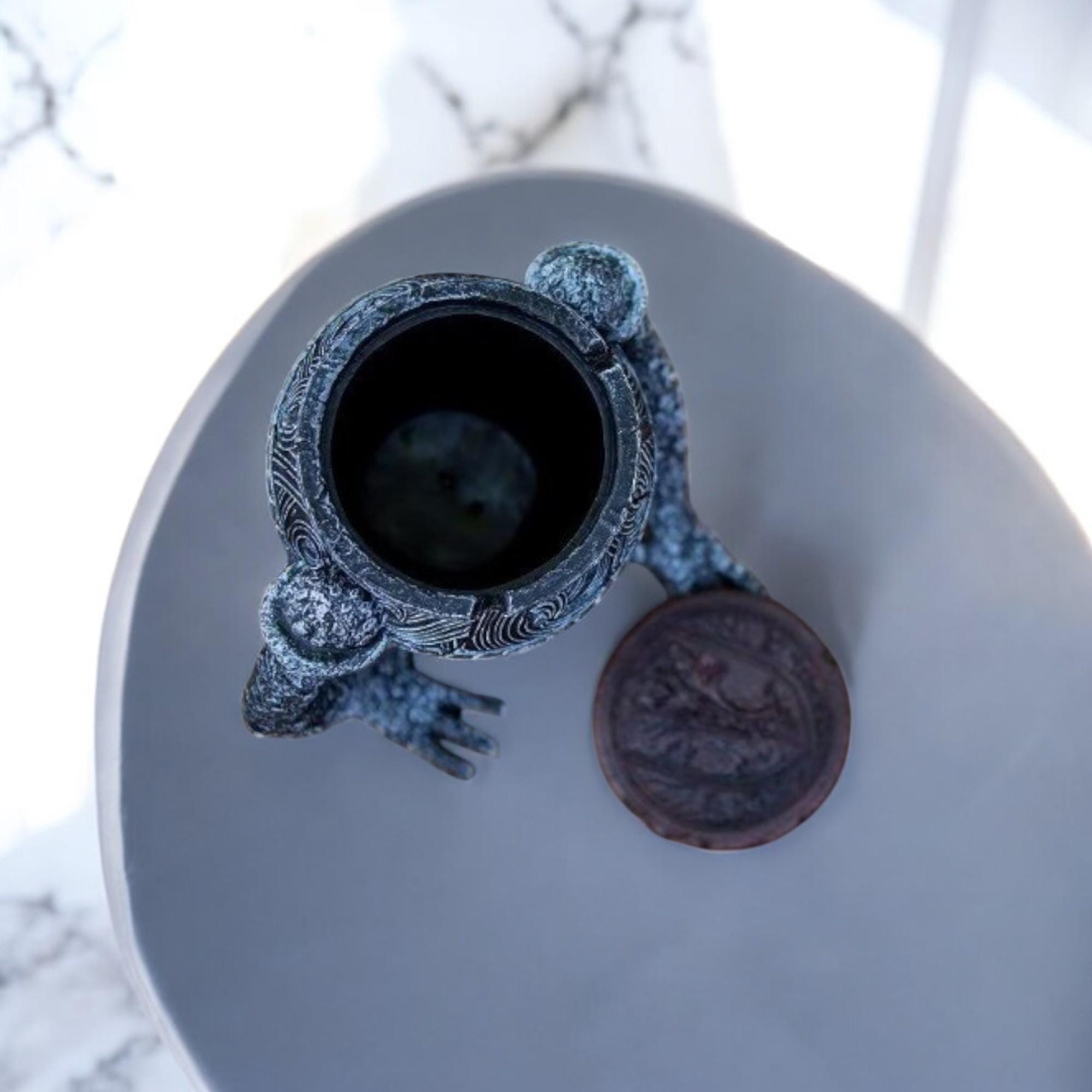 Magic Warrior Ashtray – Gray Resin Anime Decor, Gaming Gift - Etsy