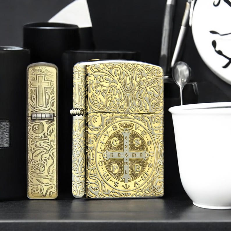 Limited Edition Constantine Zippo Lighter: Intricate Metal Design ...