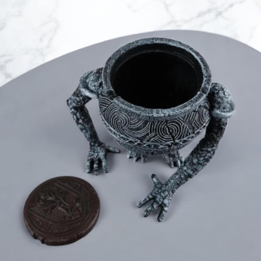 Magic Warrior Ashtray – Gray Resin Anime Decor, Gaming Gift - Etsy
