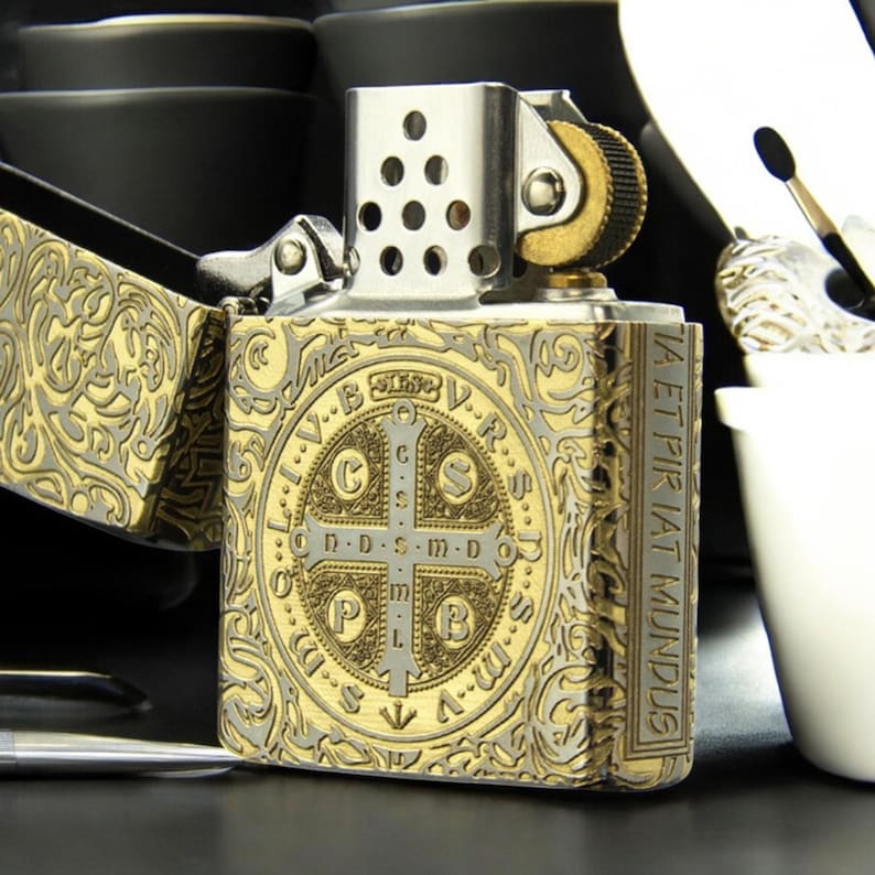 Limited Edition Constantine Zippo Lighter: Intricate Metal Design ...