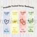 Twisted Series Printable Bookmarks - Etsy
