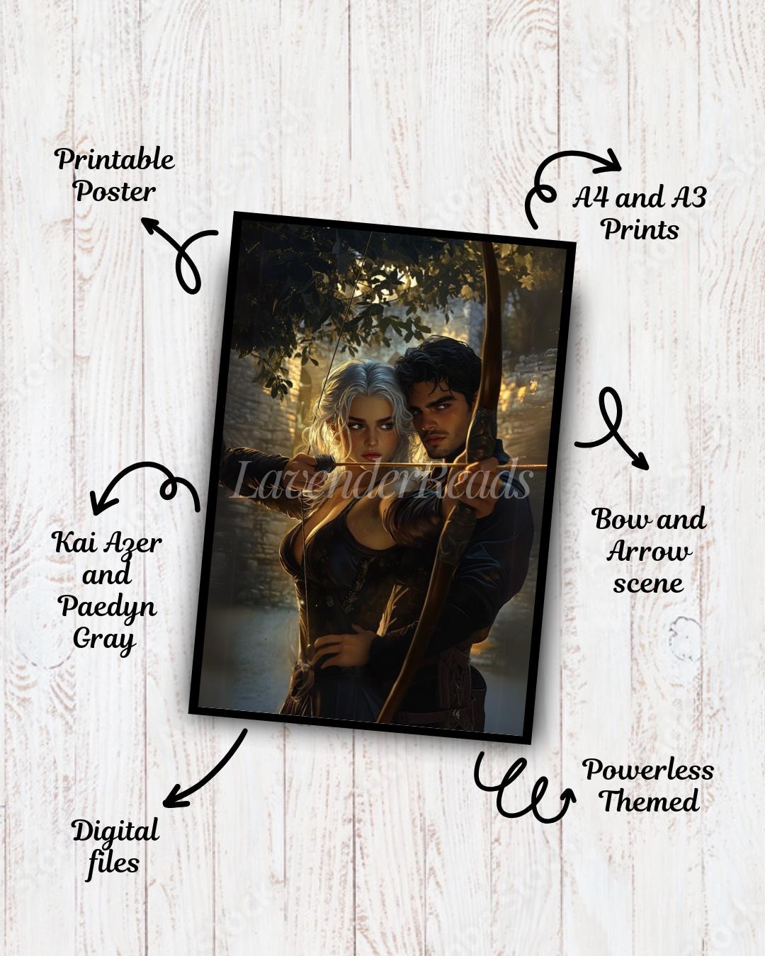 Printable Kai and Paedyn Powerless Poster - Etsy