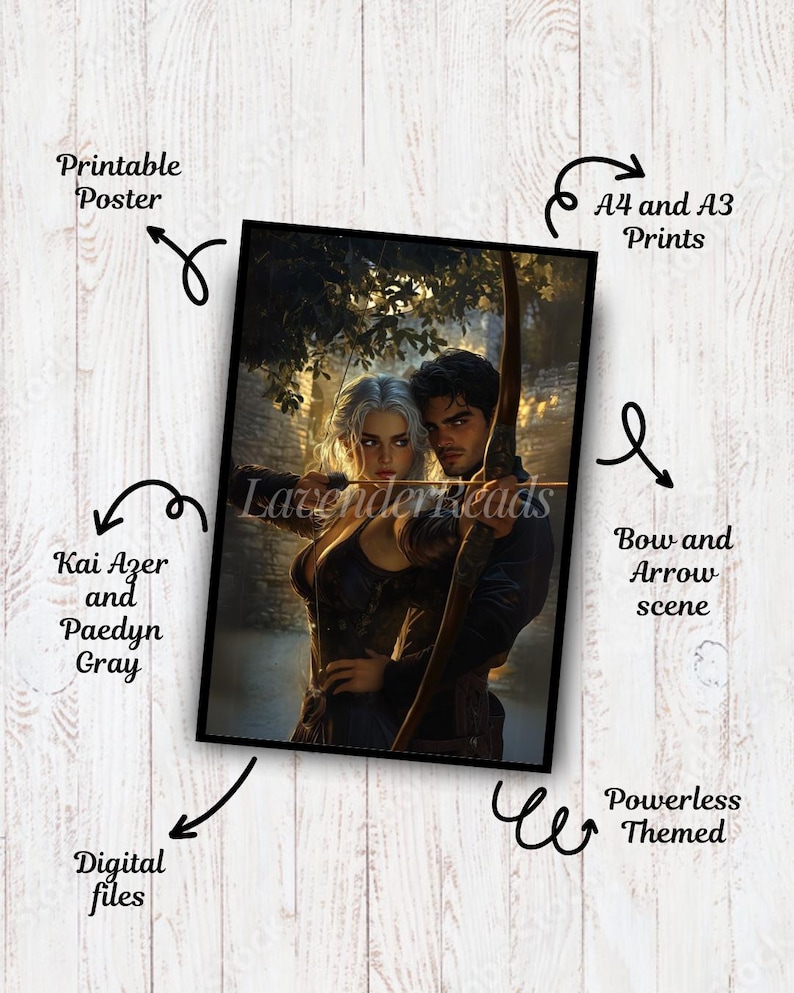 Printable Kai and Paedyn Powerless Poster - Etsy Australia