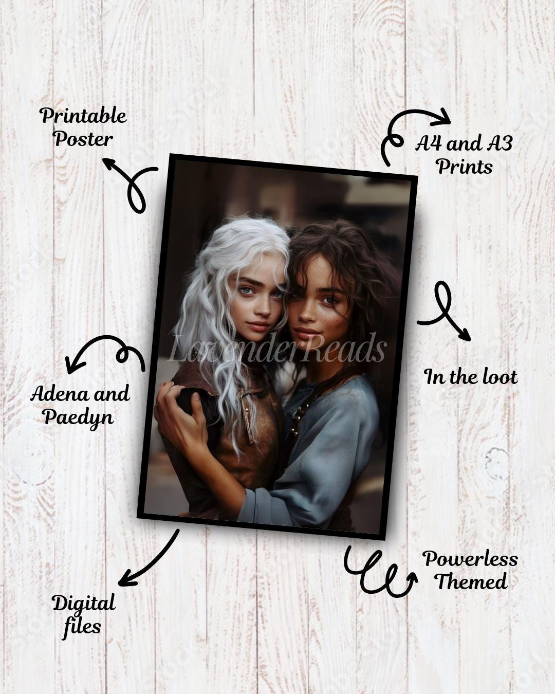 6-pack Printable Powerless Posters - Etsy