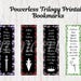 Powerless Trilogy Printable Bookmarks - Etsy