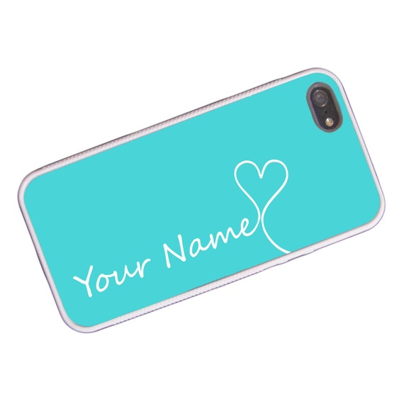 Items Similar To Monogrammed Phone Case In Mint Blue Teal Iphone 4 4s 5 5s 5c Se 6 6s 6
