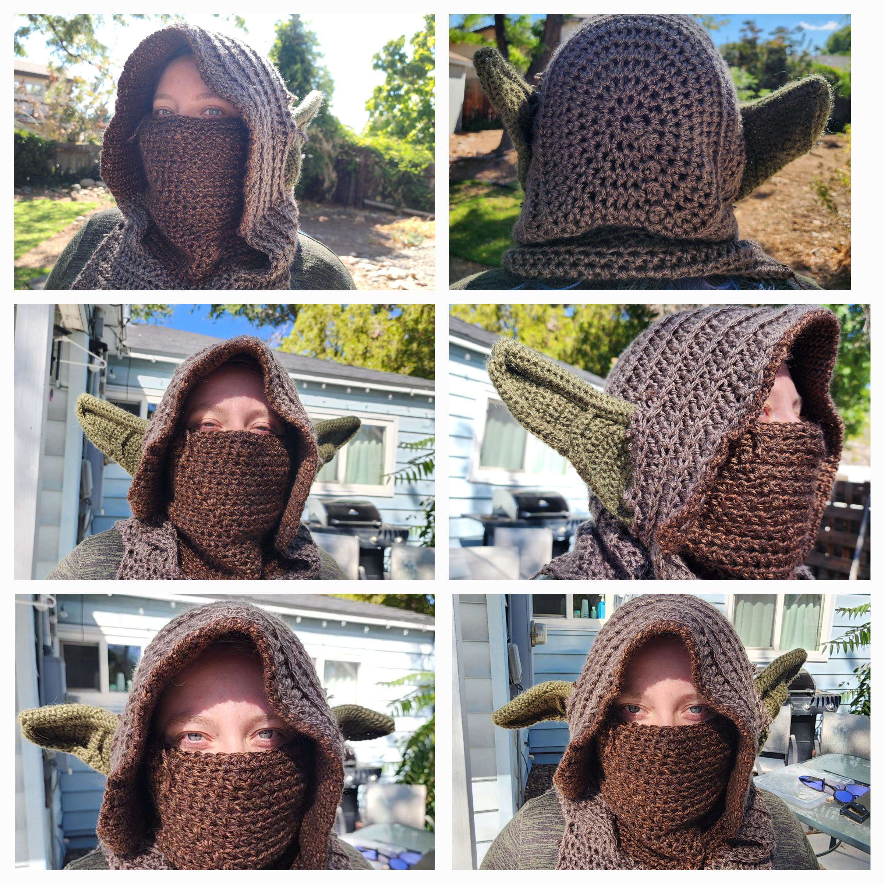 Crochet Goblin Ears Pattern for Hat/hood - Etsy