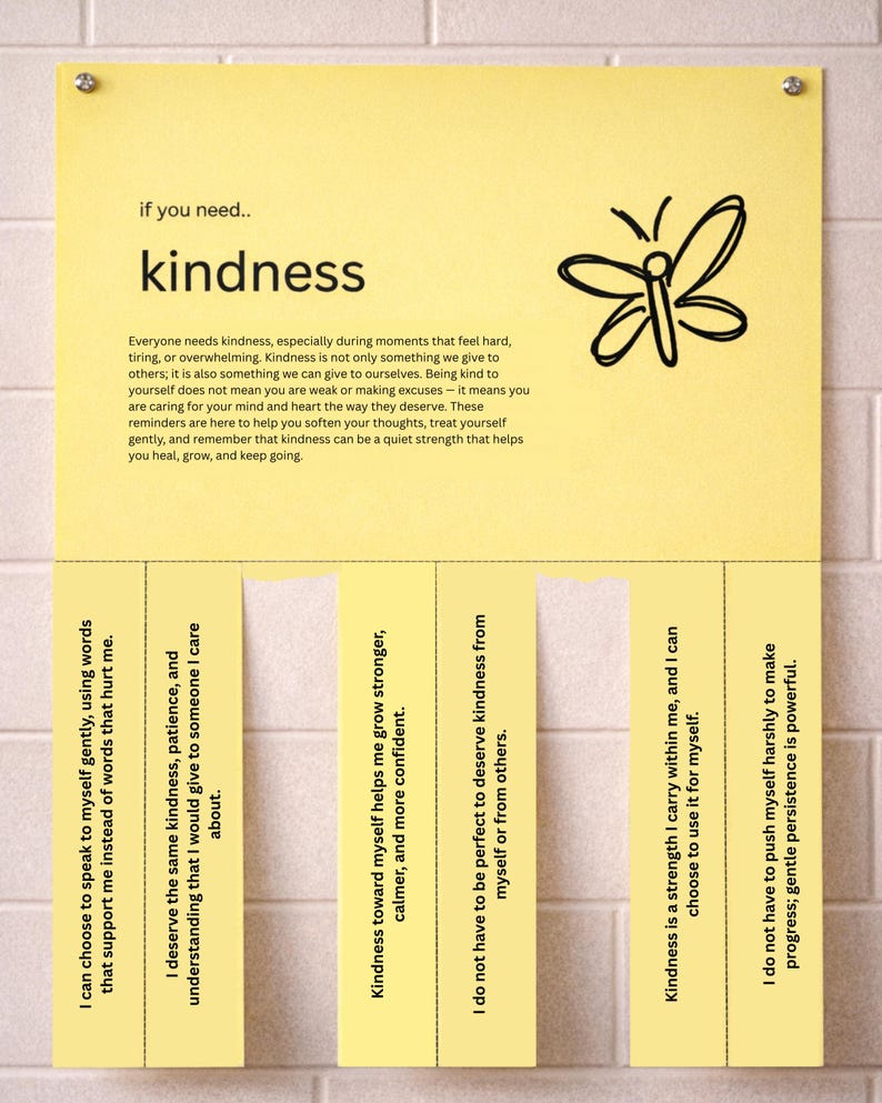 Take What You Need Bulletin Board Posters | Positivity Kindness ...