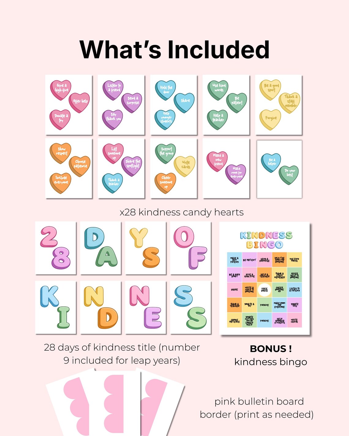 Valentine’s Day Classroom Decor and Activity | 28 Days of Kindness ...