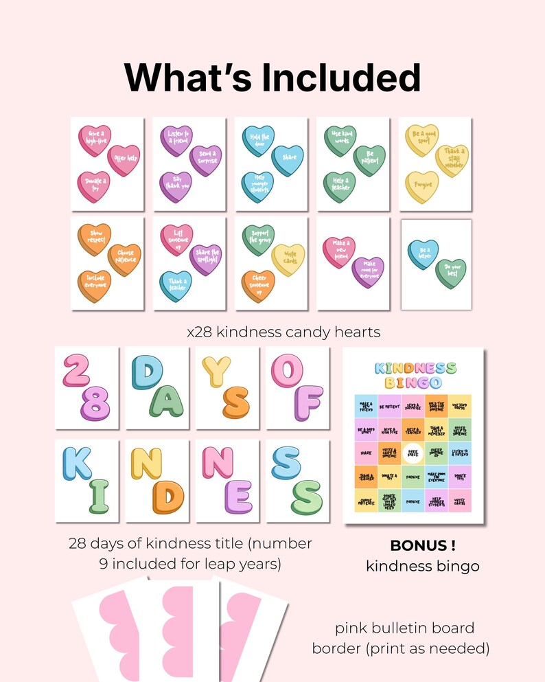 Valentine’s Day Classroom Decor and Activity | 28 Days of Kindness ...