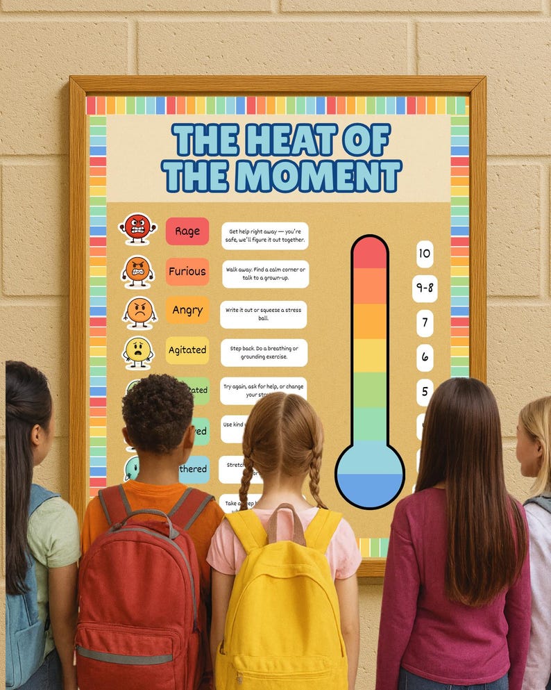 Calm Corner and Mental Health Bulletin Board Kit | Feeling Charts ...