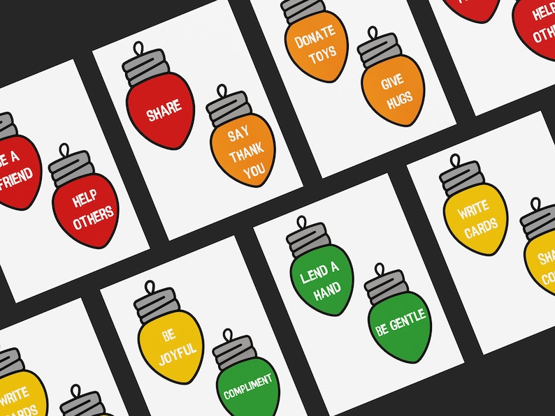 Kindness Christmas Bulletin Board | Light up the World | Classroom ...