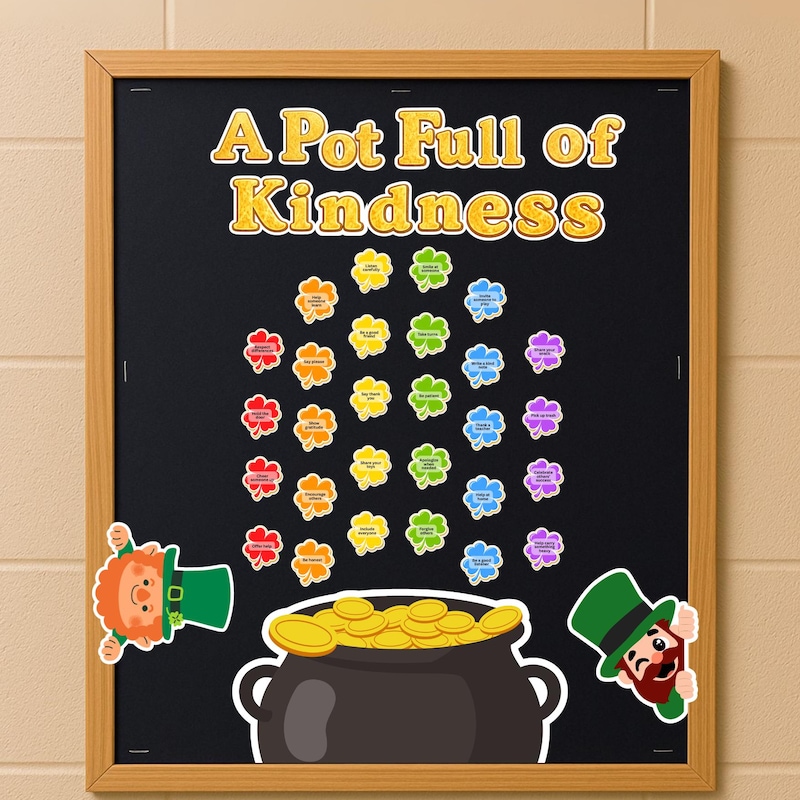 Pot of Gold Bulletin Board - Etsy