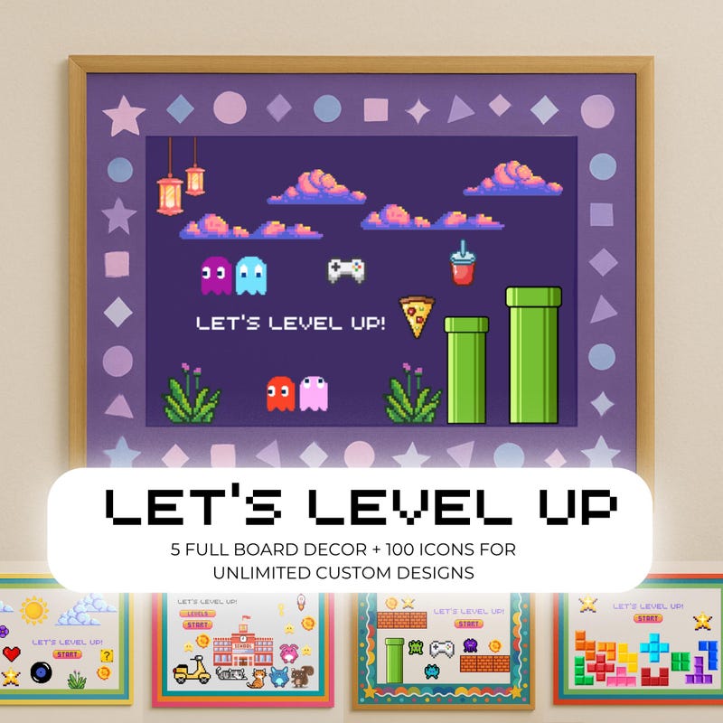 Level up Bulletin Board - Etsy