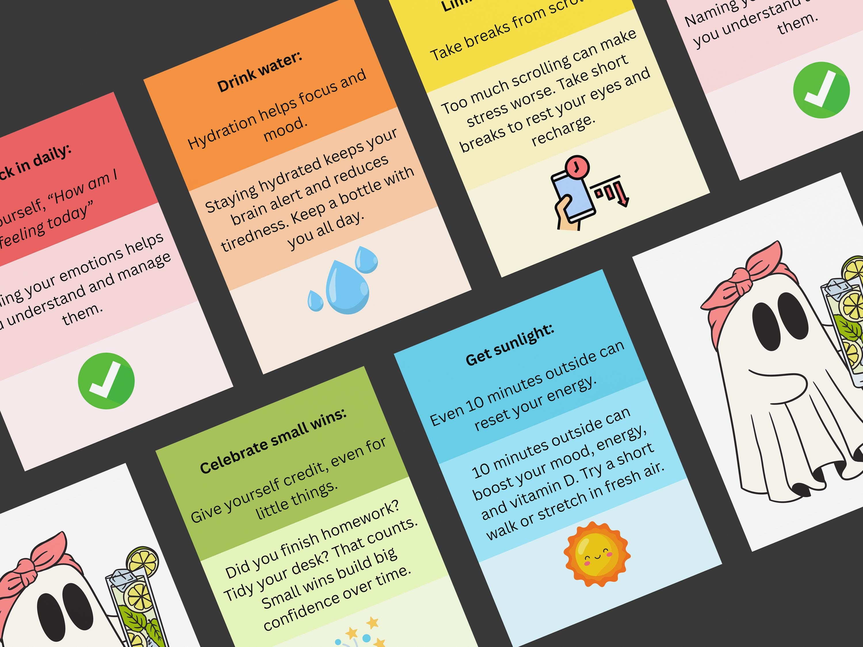 Mental Health Bulletin Board | Don’t Ghost Your Mental Health SEL ...