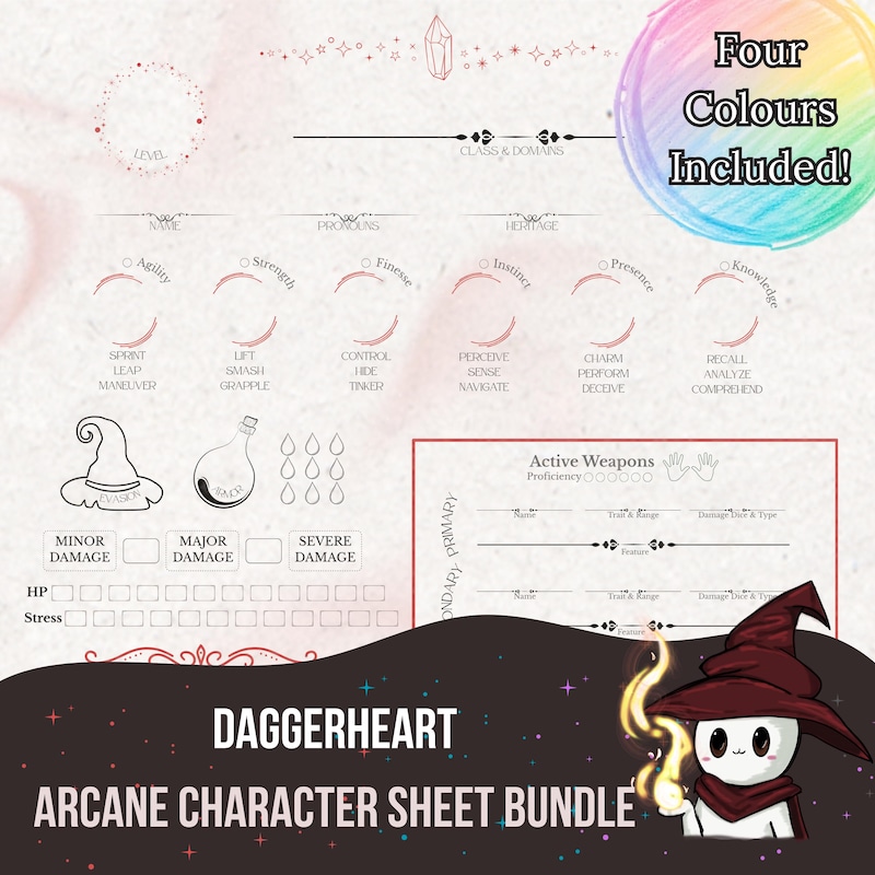 Daggerheart Wizard - Etsy UK