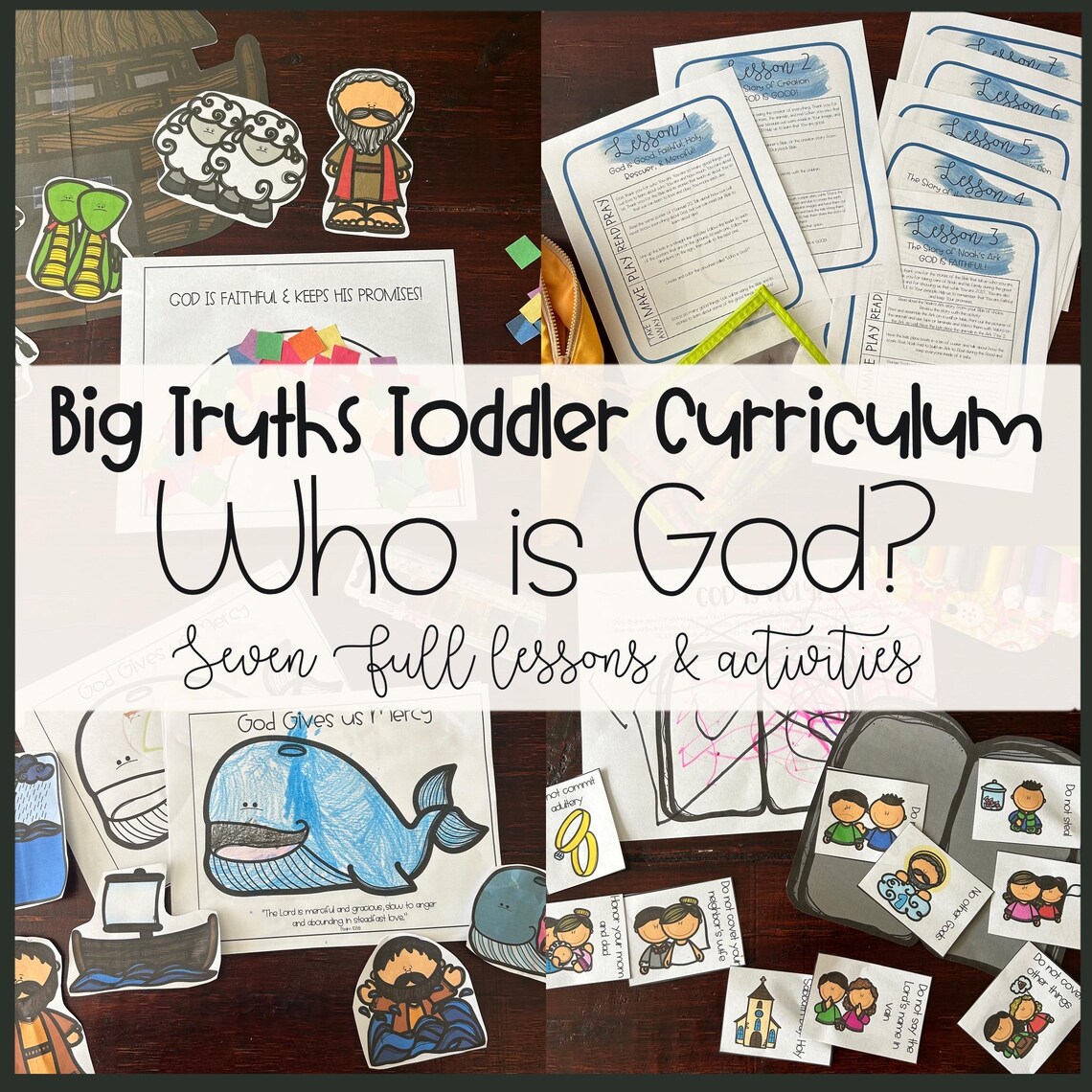 Who is God? - Bible-based Toddler Curriculum - Homeschool, Preschool ...